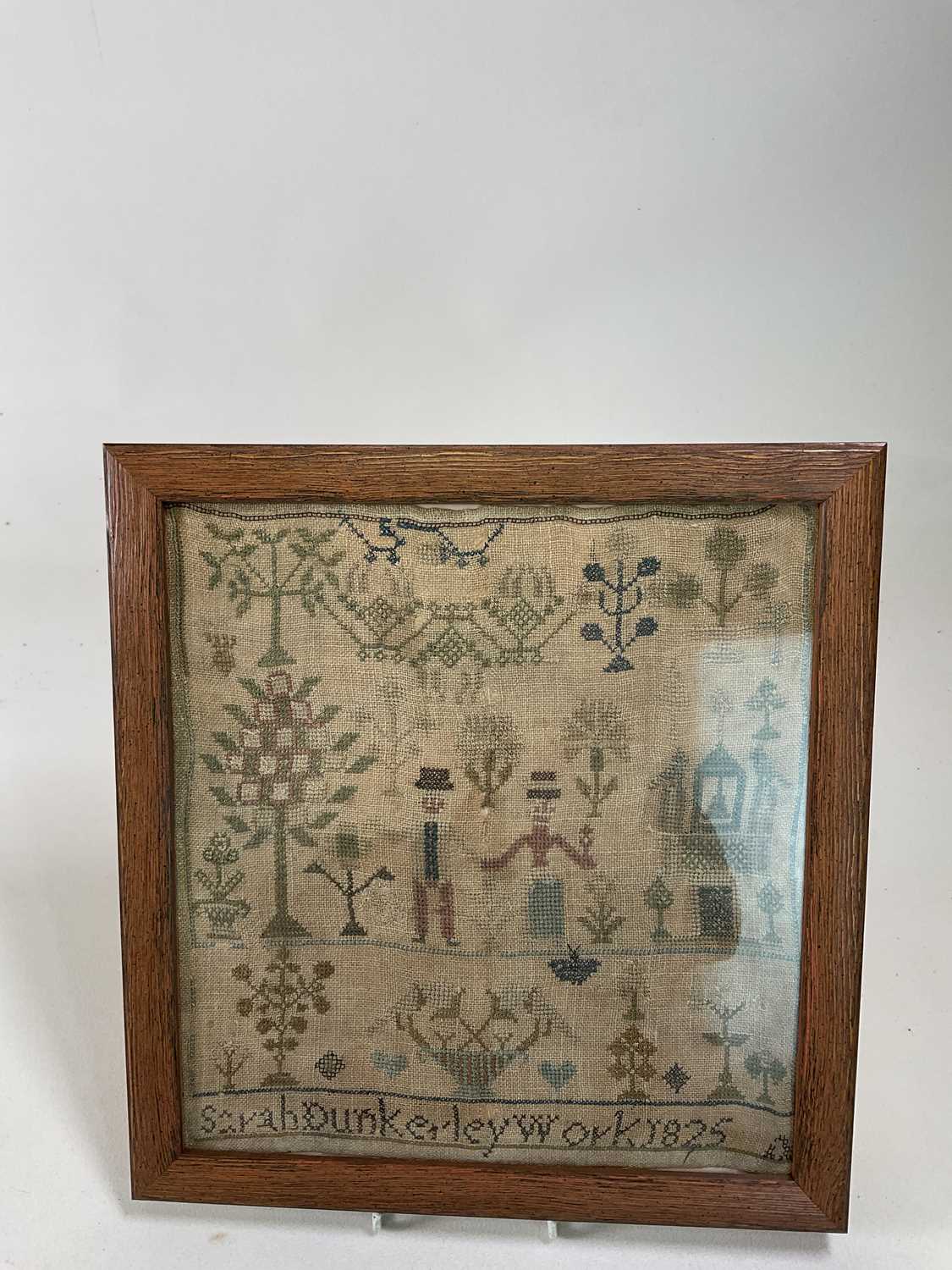 Lot 100 - An early 19th century sampler inscribed