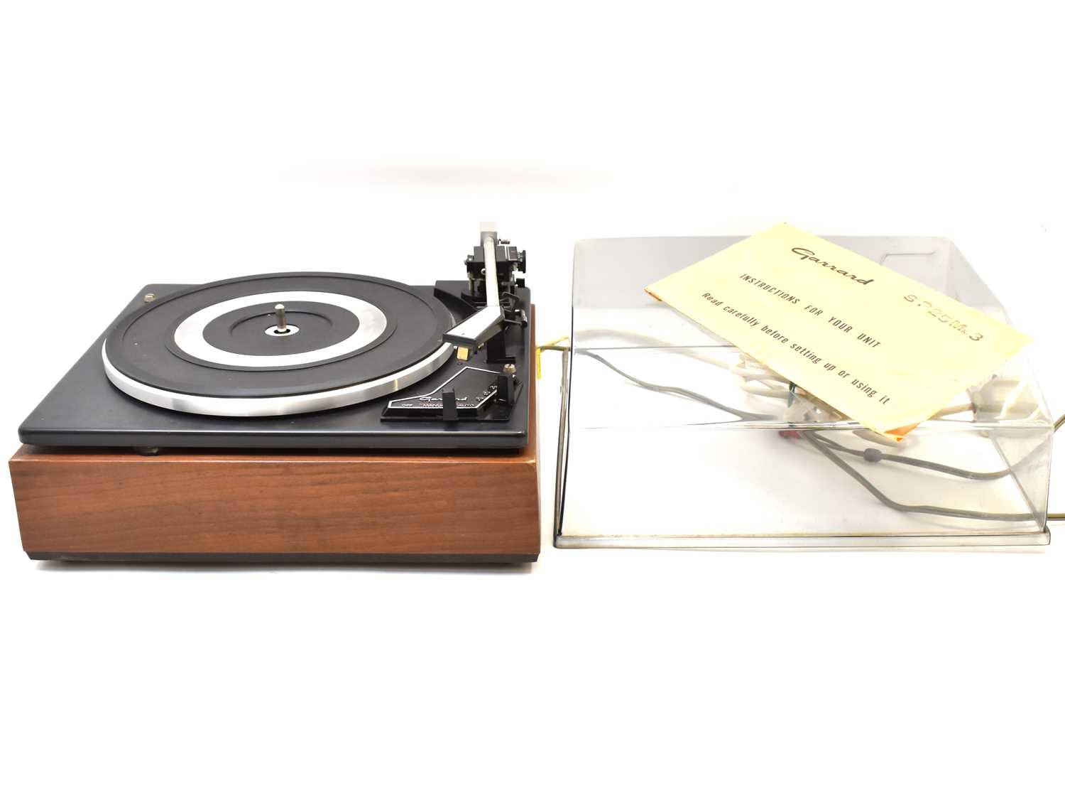 Lot 586 - GARRARD; a model SP25 Mk 3 turntable with