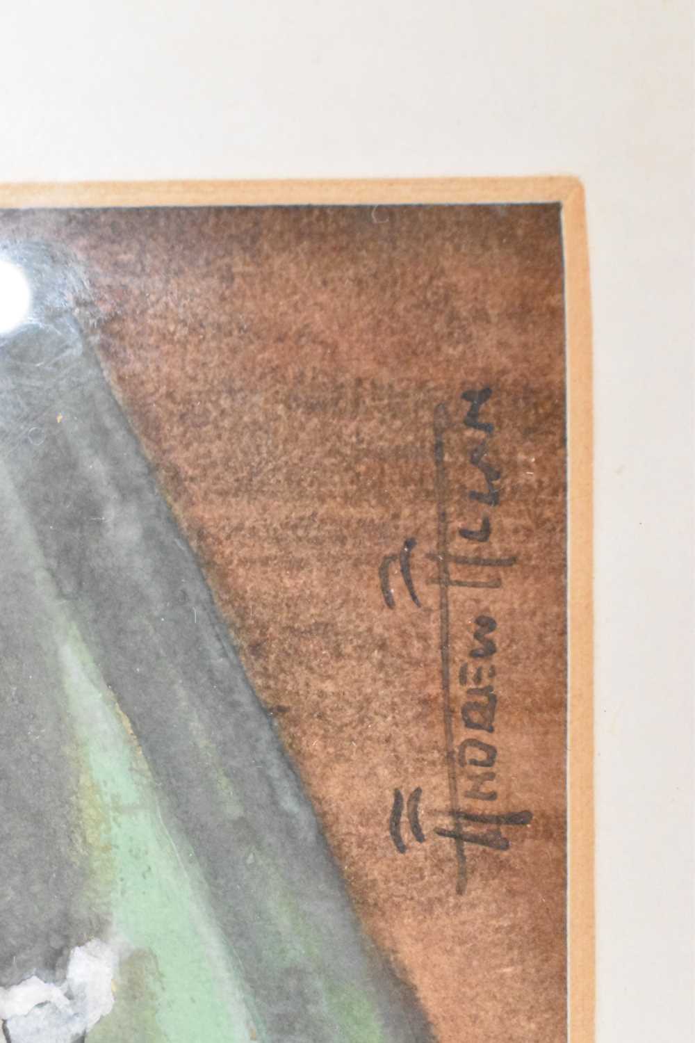 Lot 229 - ANDREW ALLAN (1863-1942); watercolour, still