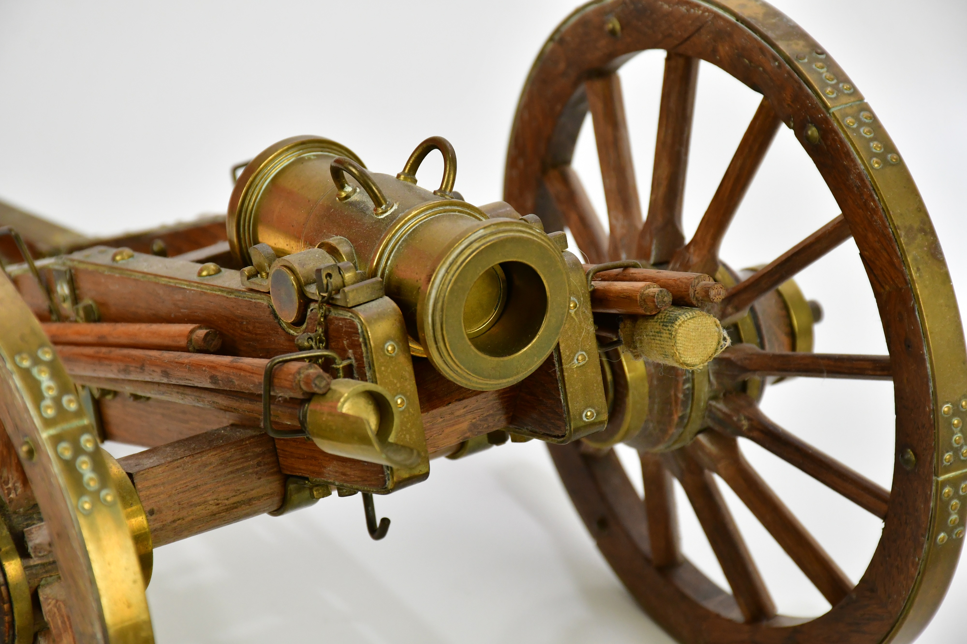 Lot 1203 - CANNON CRAFT; a reproduction Napoleonic six