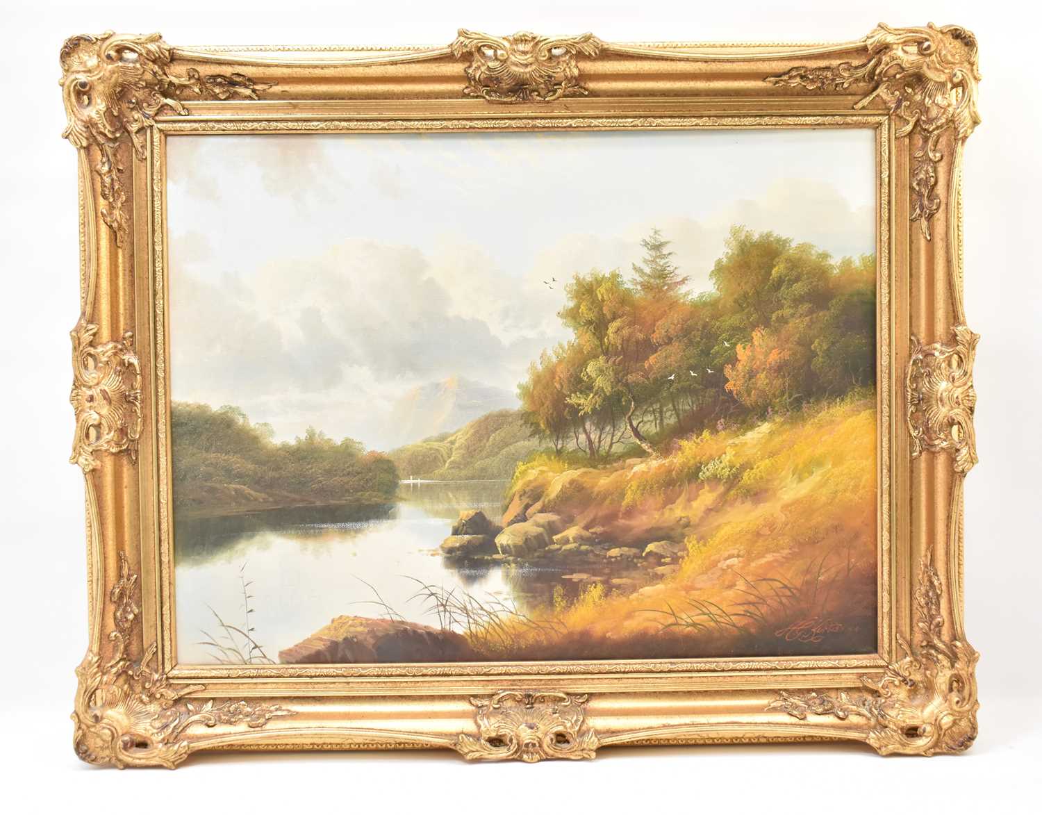 Lot 518 - ANDREW GRANT KURTIS (British); a modern oil