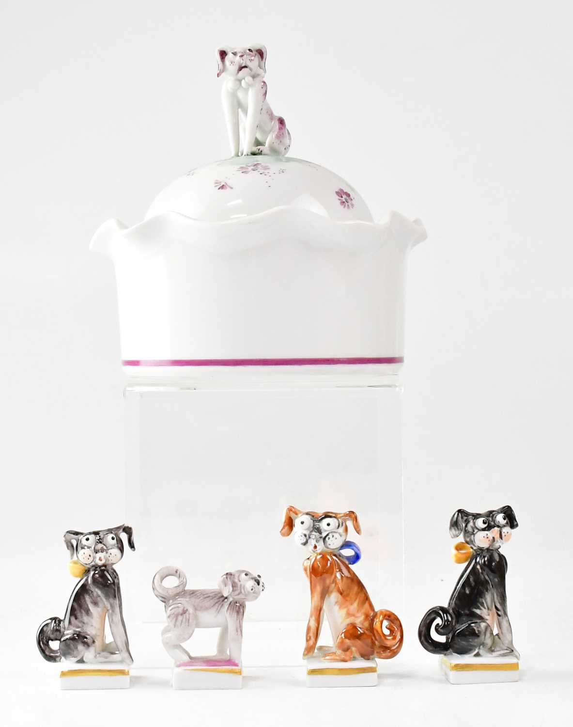 Lot 167 - PETER STRANG FOR MEISSEN; five 20th century