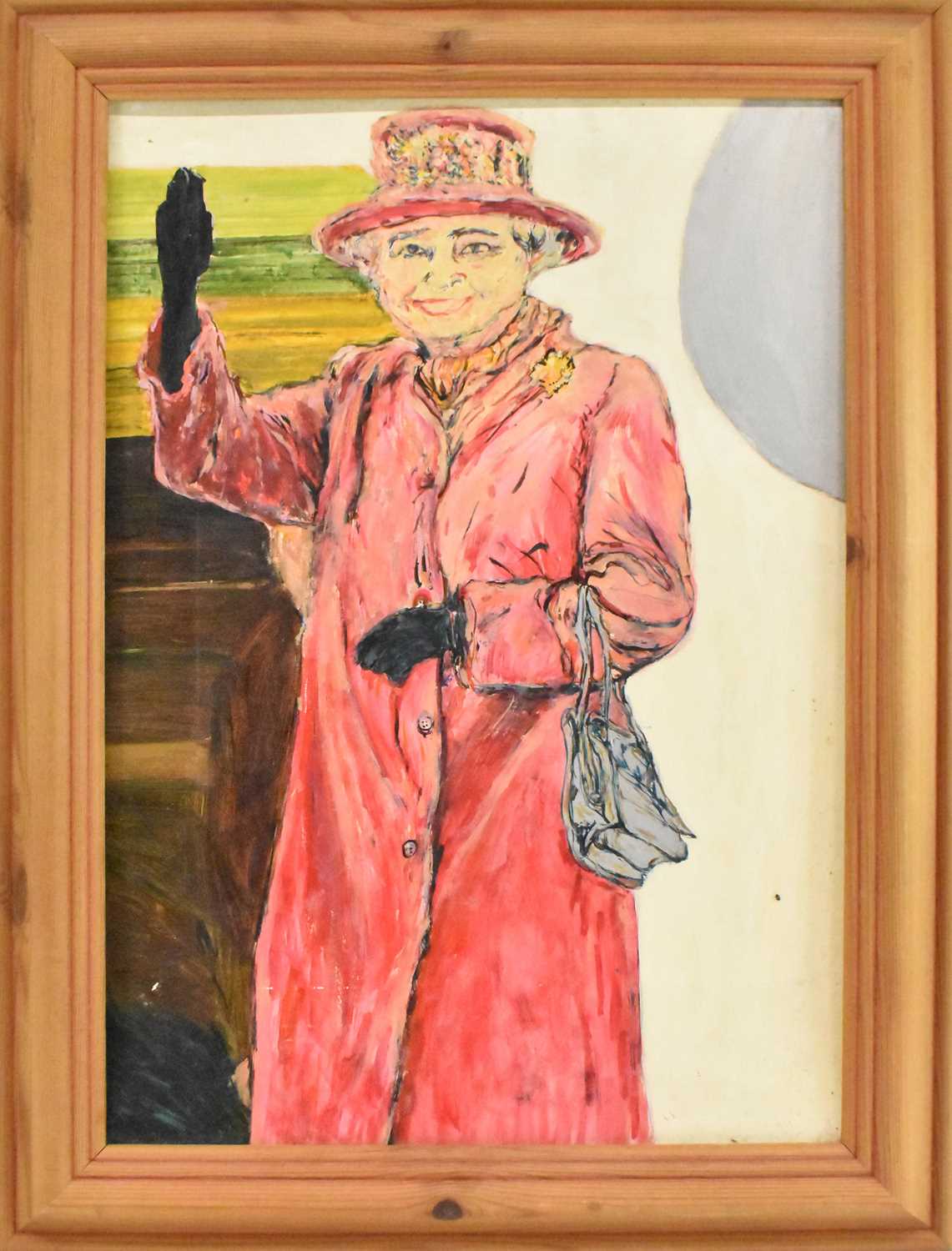 Lot 239 - PAUL MILLAR; oil on board, 'Hip Hip Hooray',