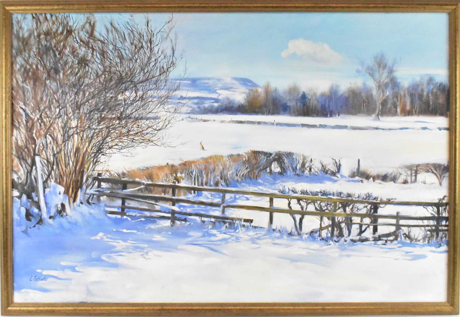 Lot 159 - LESLEY FOTHERBY (born 1946); oil on canvas,