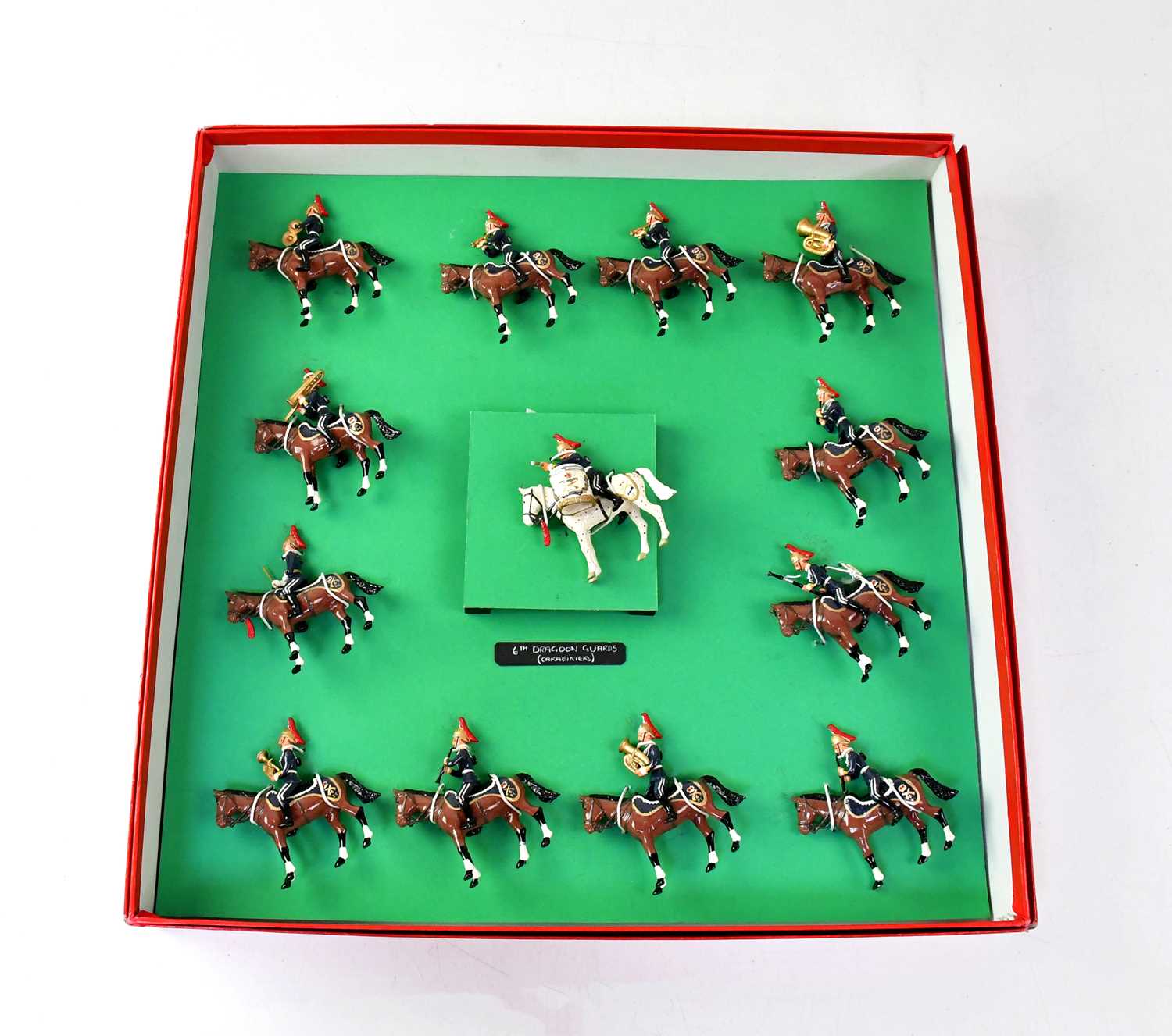 Lot 907 - JACKLEX; a boxed set of thirteen painted