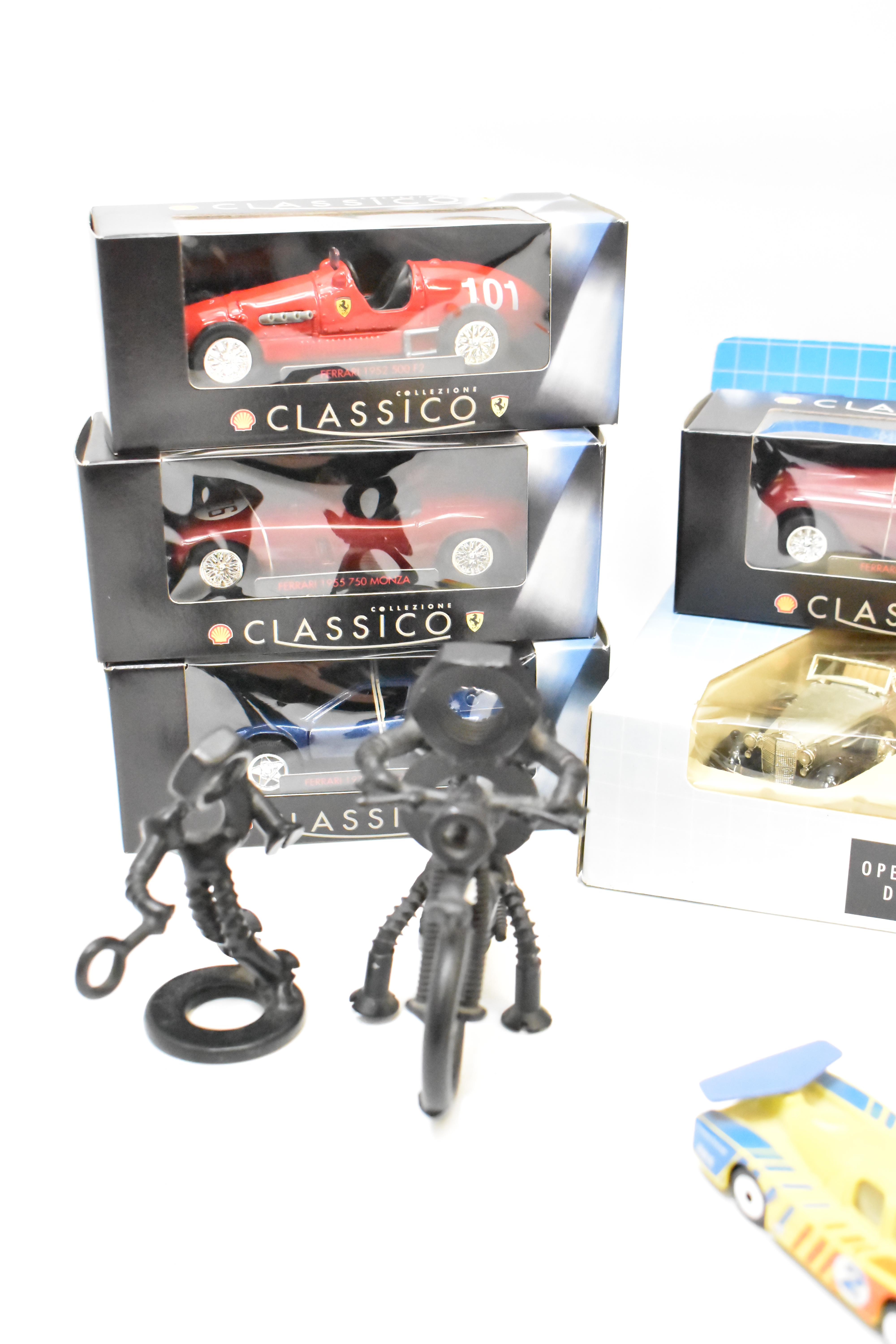 Lot 807 - CLASSICO; a set of eight small Ferrari