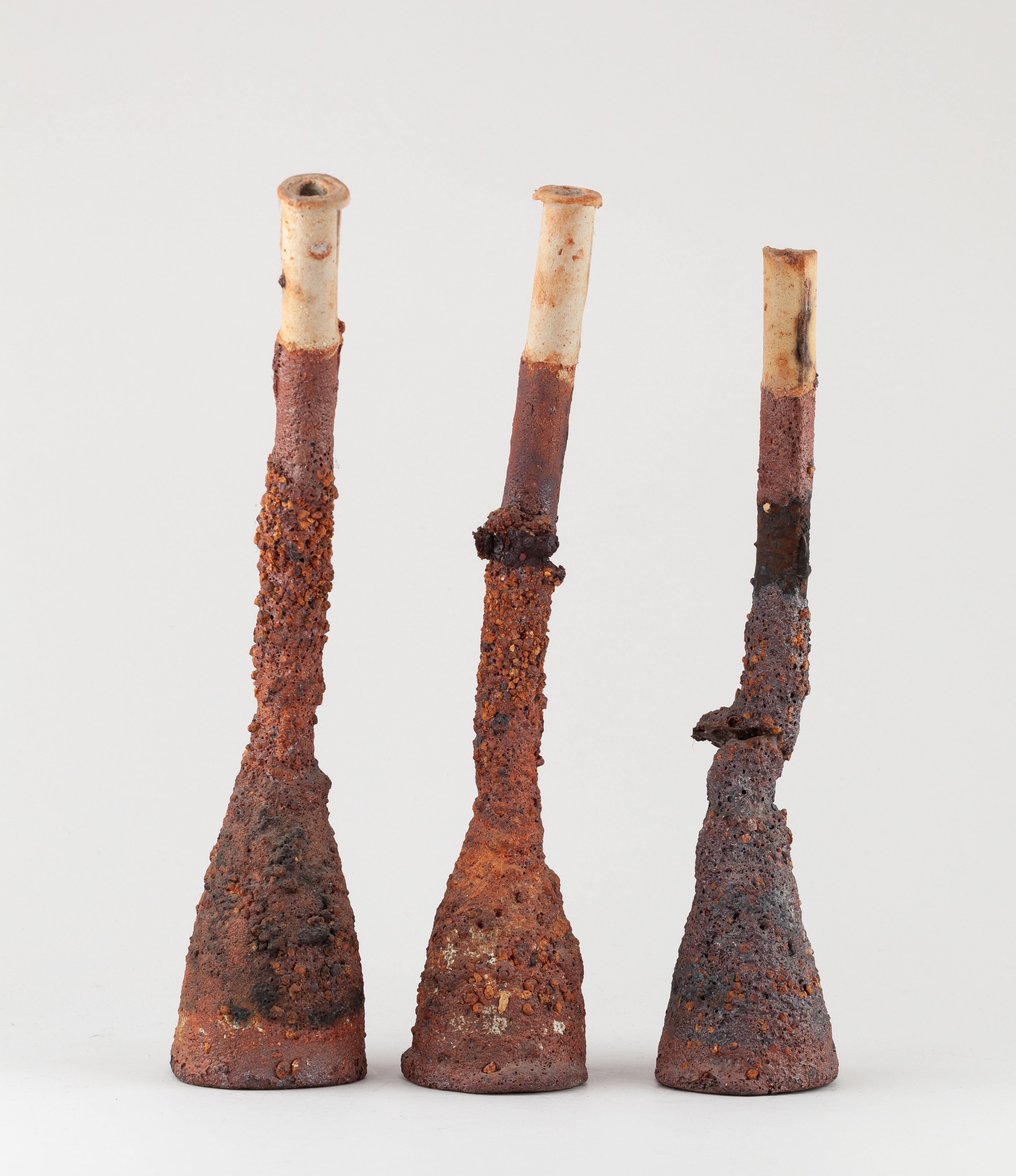 Lot 555 - ROBIN WELCH (1936-2019); a trio of leaning