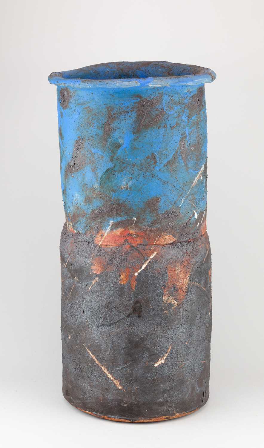 Lot 525 - ROBIN WELCH (1936-2019); a large cylindrical