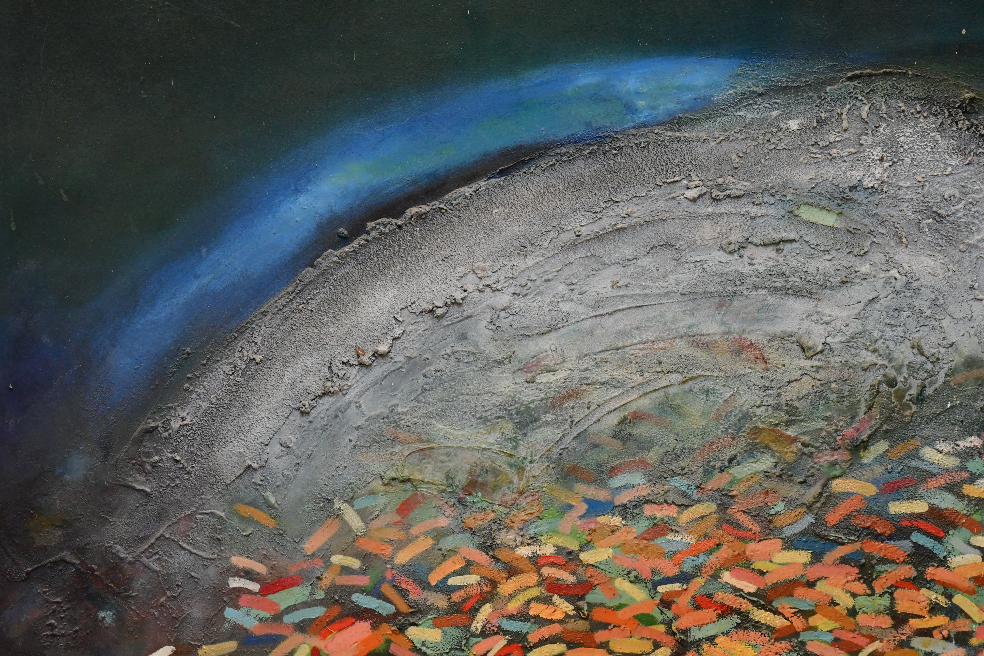 Lot 701 - ROBIN WELCH (1936-2019); ‘Edge of the Reef’,