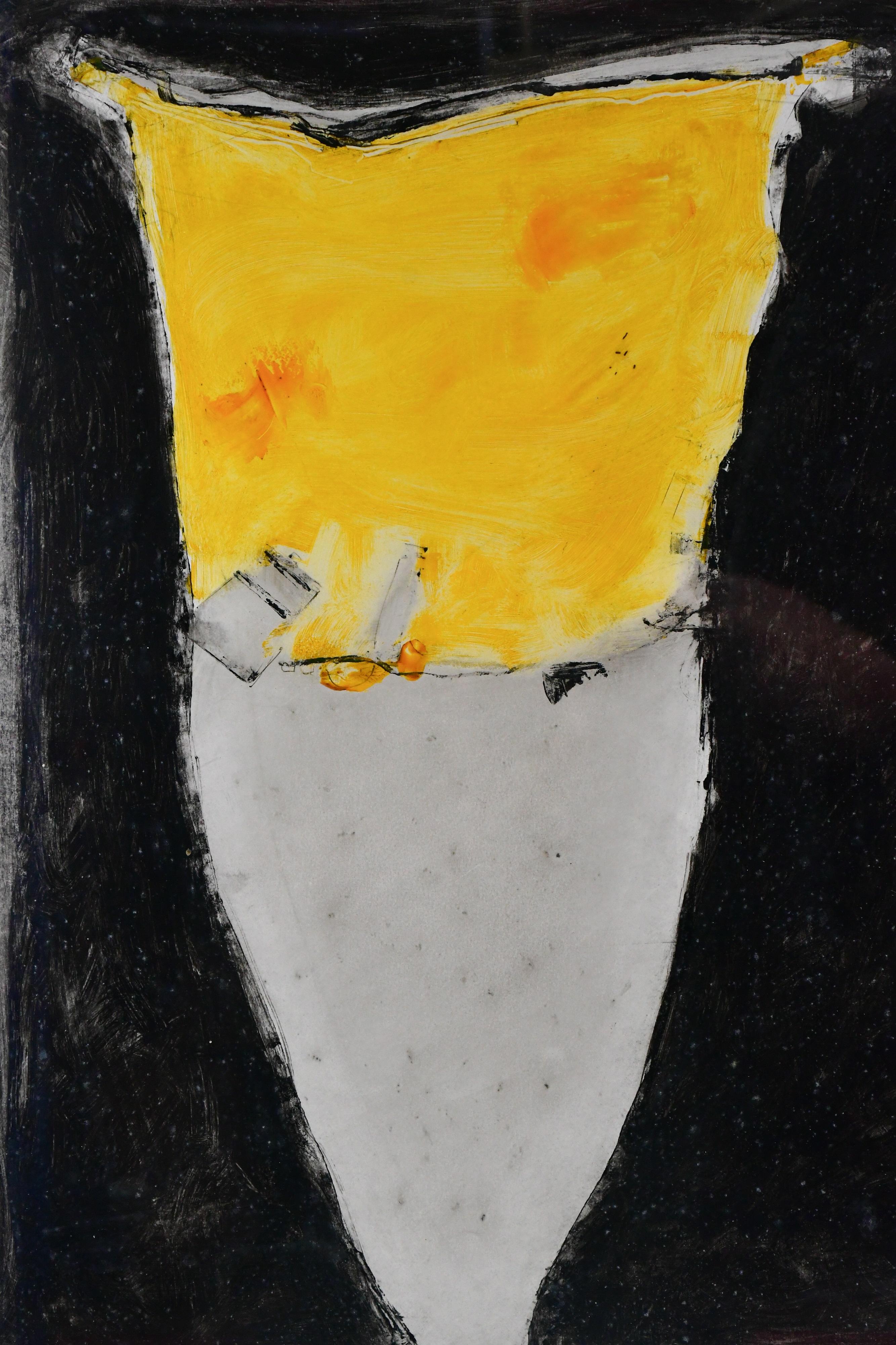Lot 711 - ROBIN WELCH (1936-2019); ‘Yellow Vessel’,