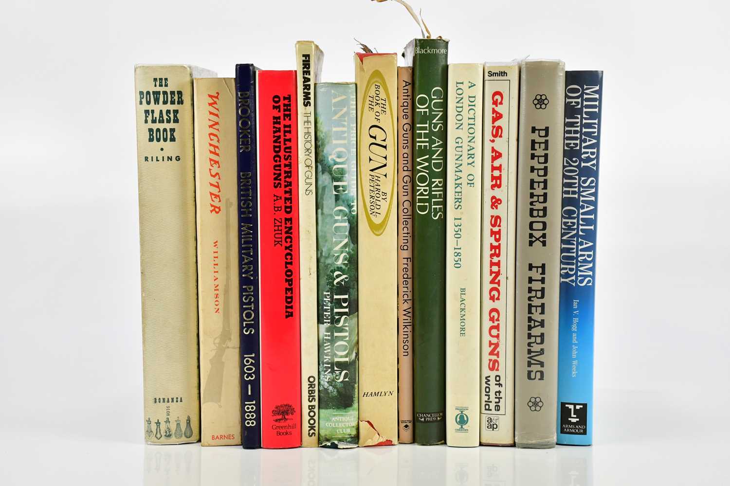 Lot 1221 - A collection of books on firearms and gun