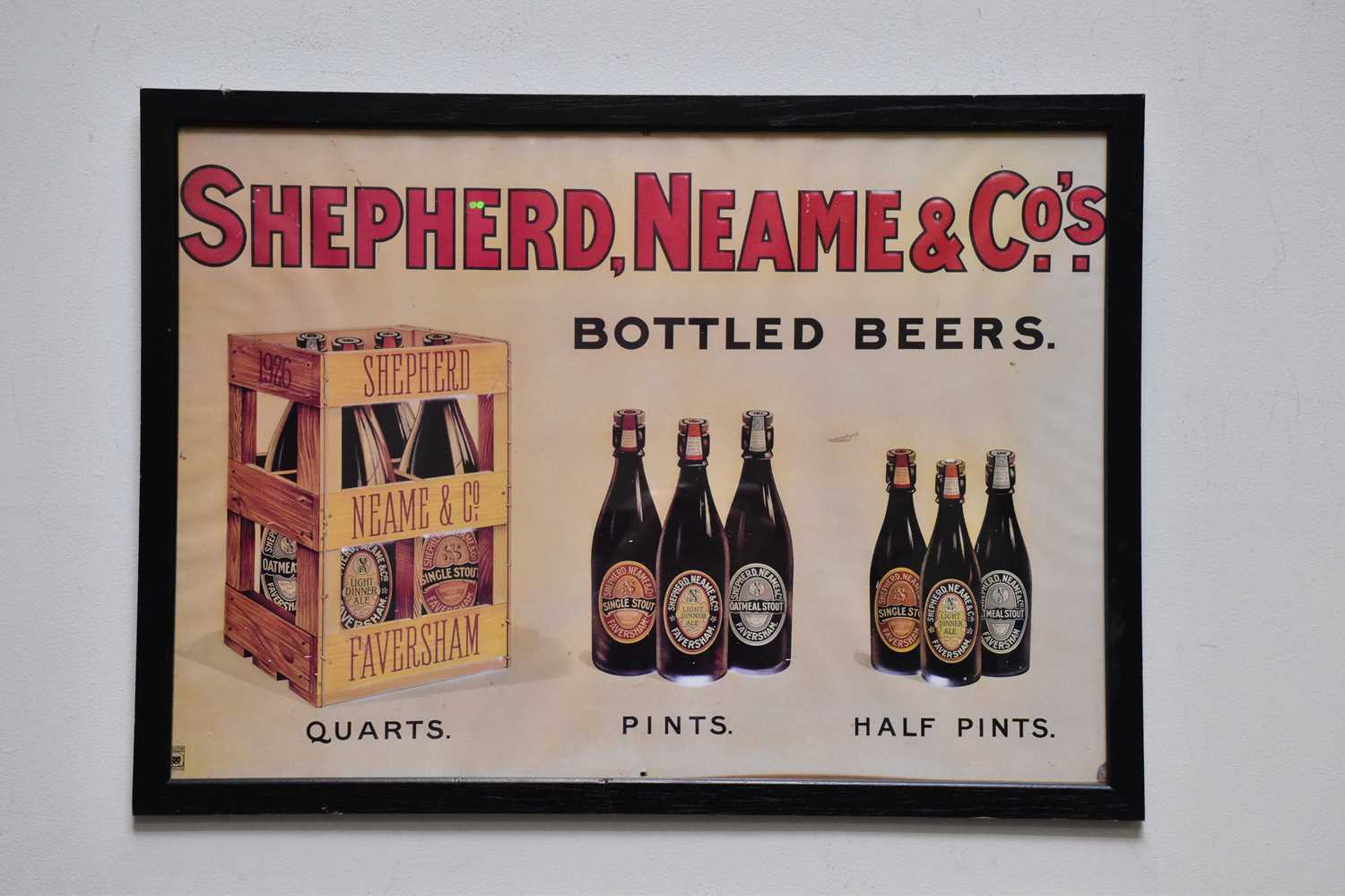 Lot 1587 - SHEPHERD, NEAME & CO'S; a Shepherd, Neame