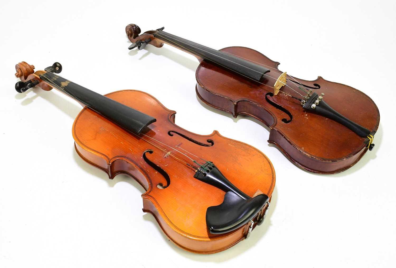 Lot 1023 - A Maidstone three quarter size violin, with