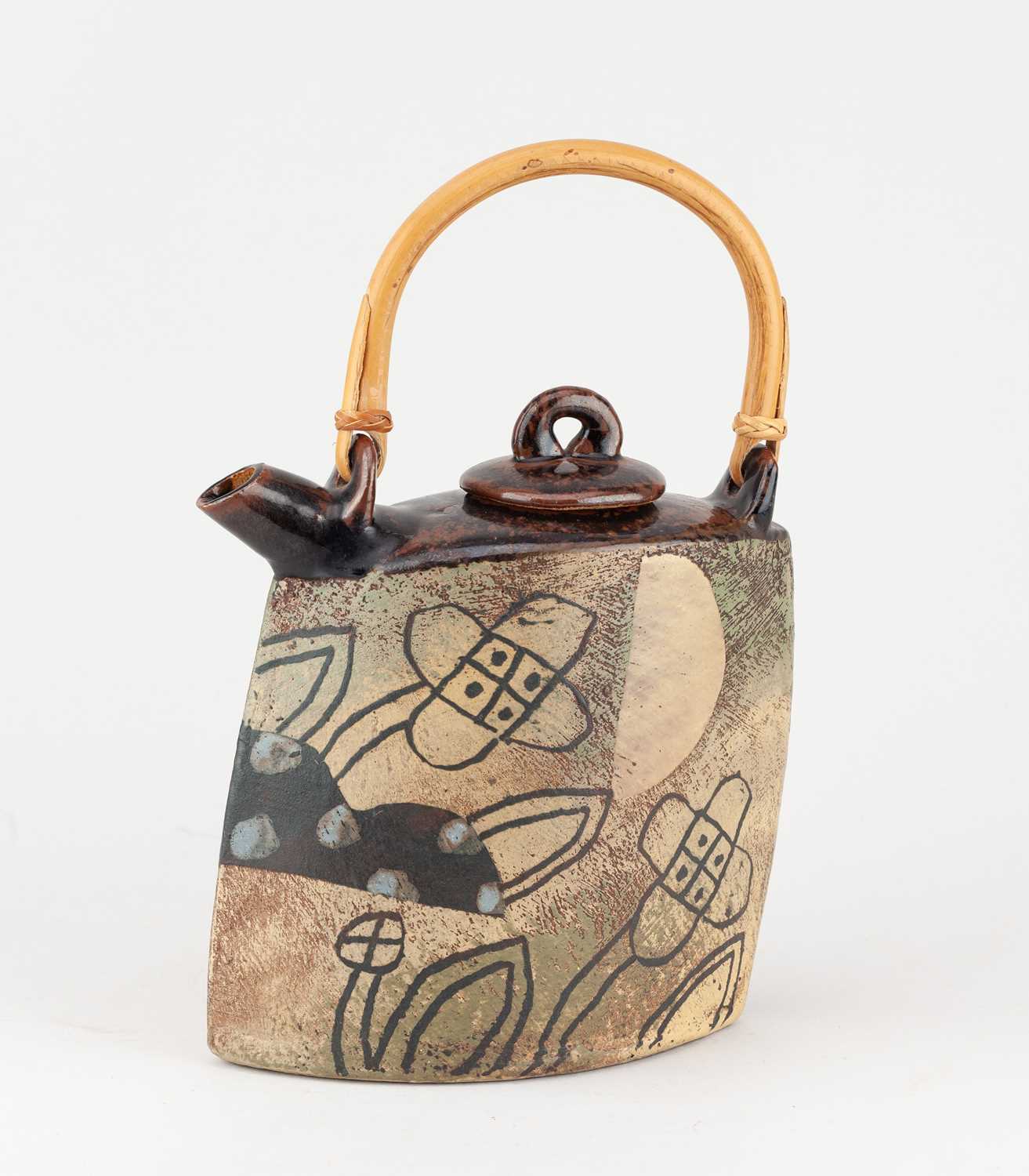 Lot 322 - JOHN MALTBY (1936-2020); a large stoneware