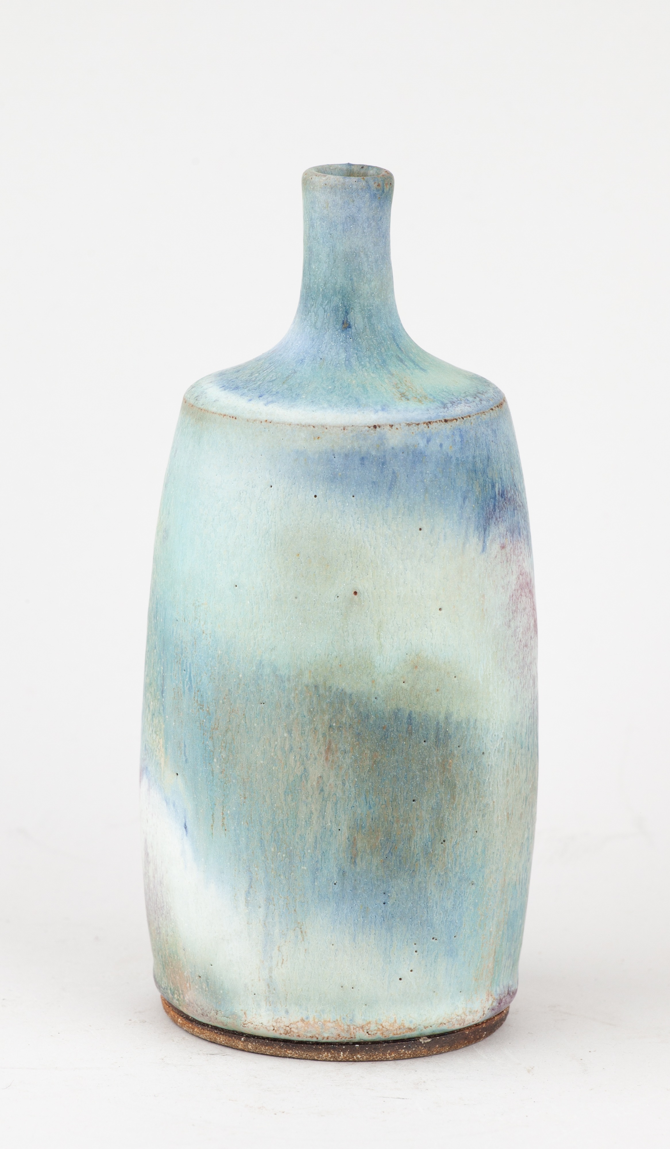Lot 35 - ANDREW DAVIDSON; a spiral thrown stoneware