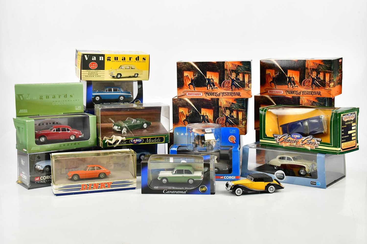 Lot 249 - A collection of diecast model vehicles to