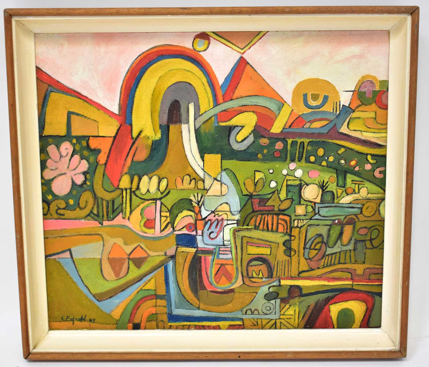 Lot 603 - COLIN FIFIELD (1940-2022); oil on canvas,