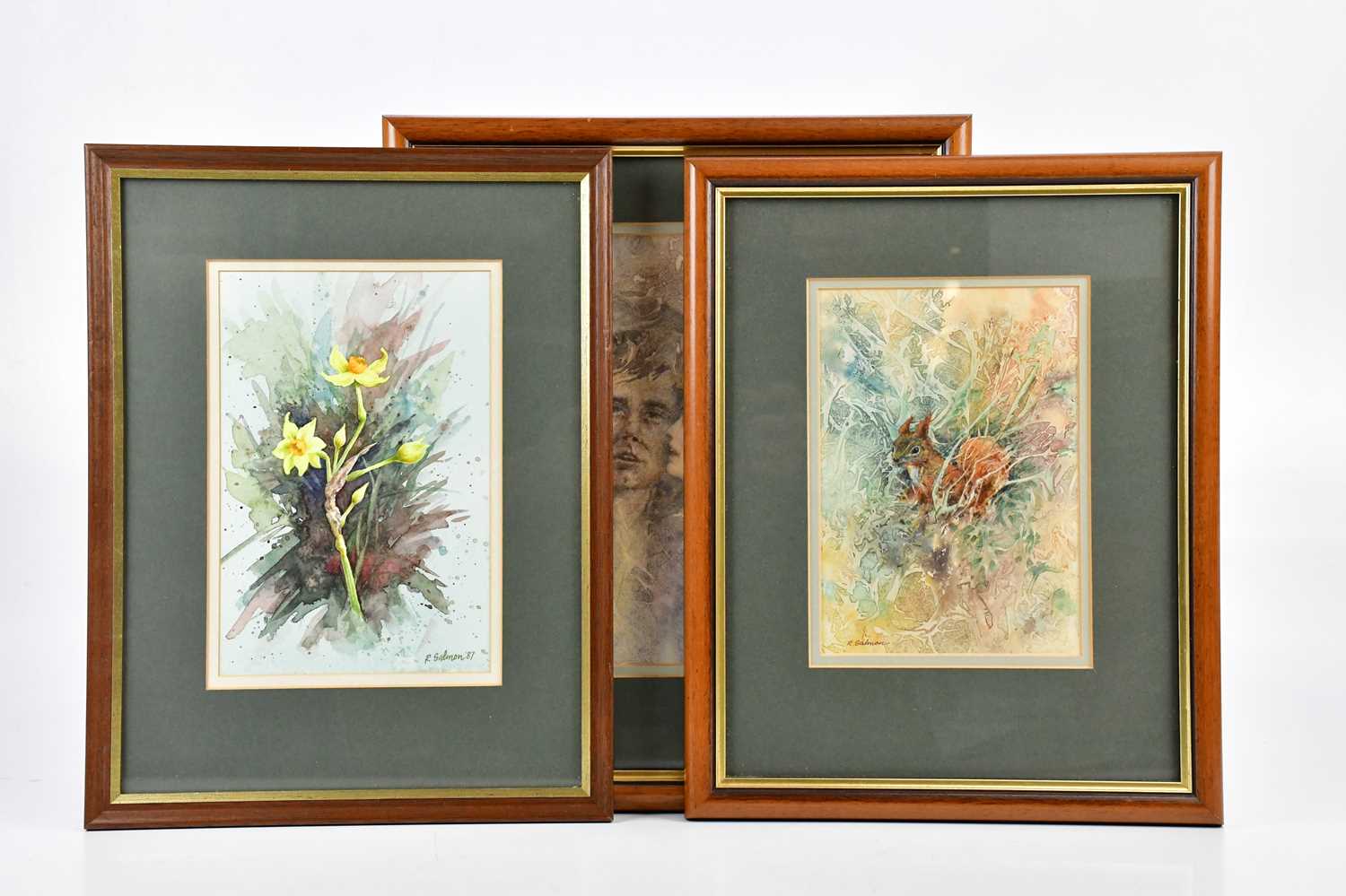 Lot 1754 - ROBERT SALMON; three watercolours,
