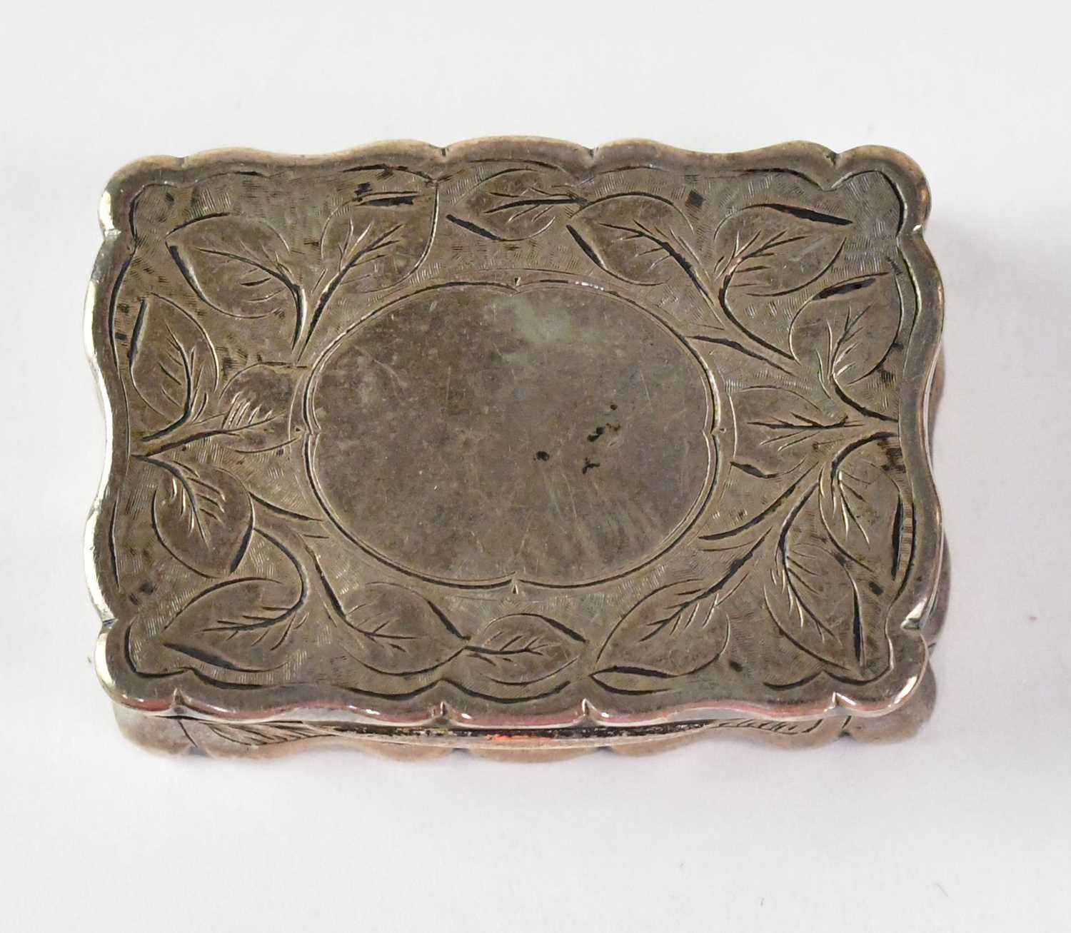 Lot 736 - GEORGE UNITE; a Victorian hallmarked silver