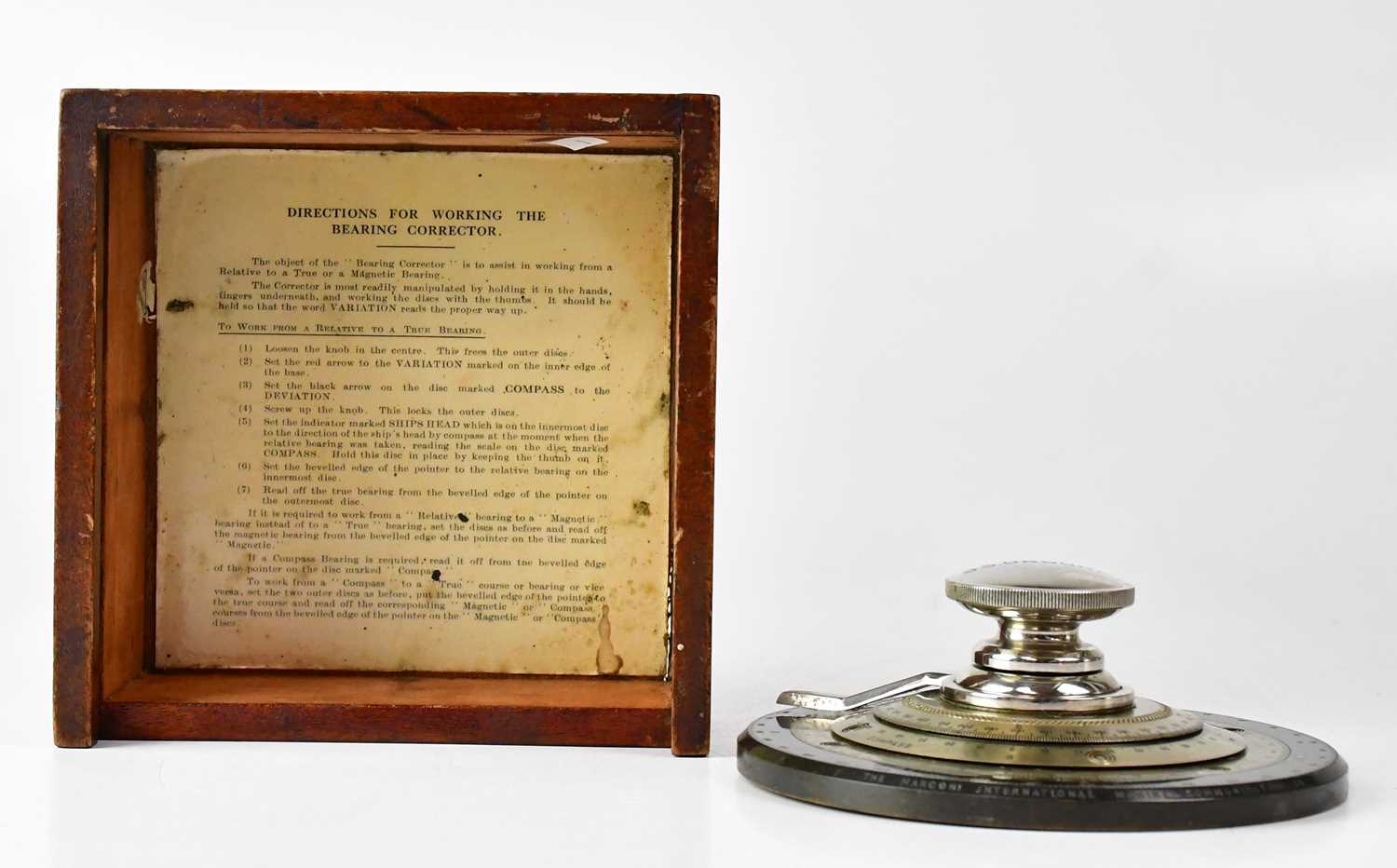 Lot 413 - SS ORDUNA; an early 20th century wooden