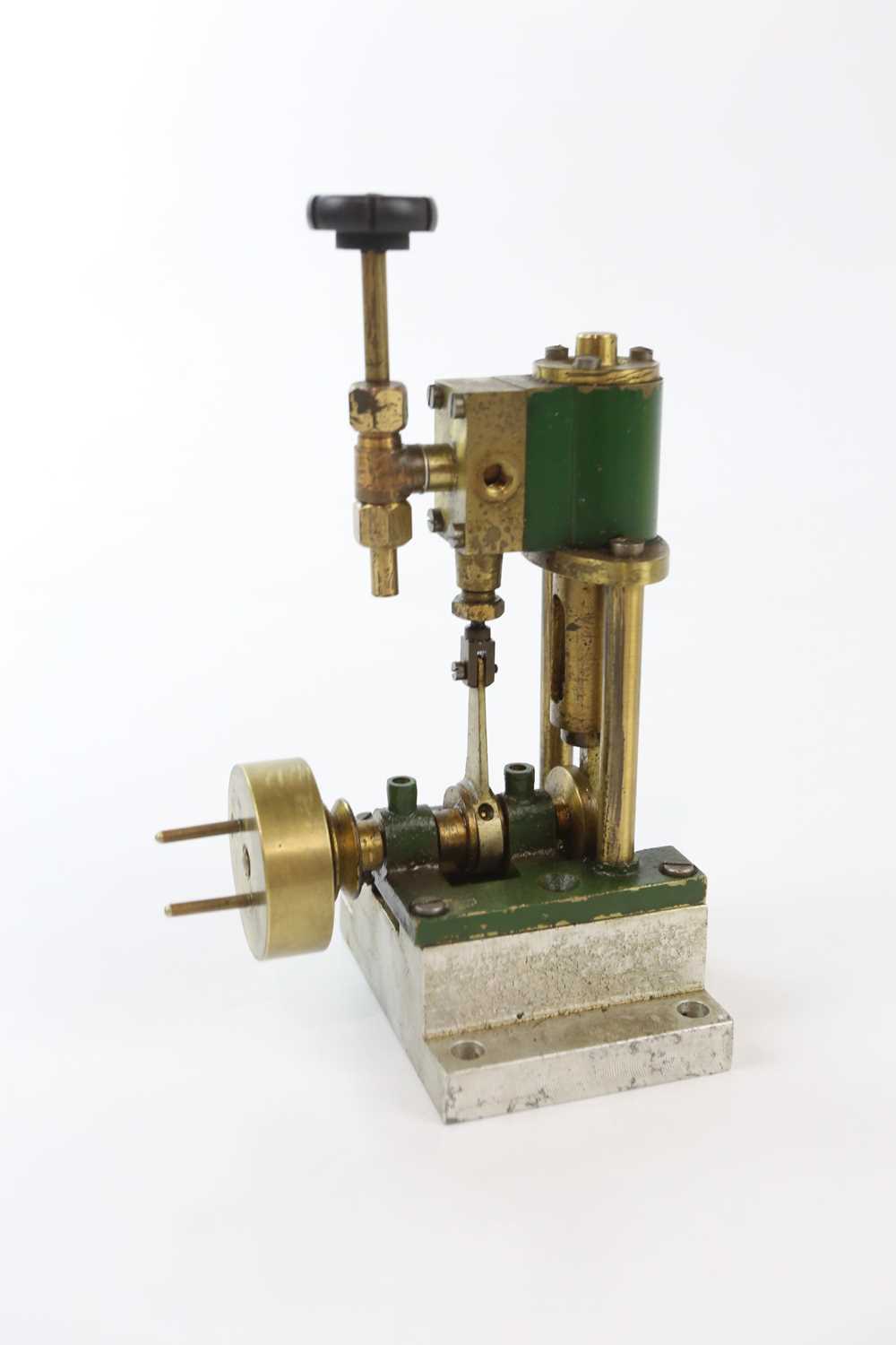 Lot 363 - BASSETT-LOWKE; a small vertical steam engine,