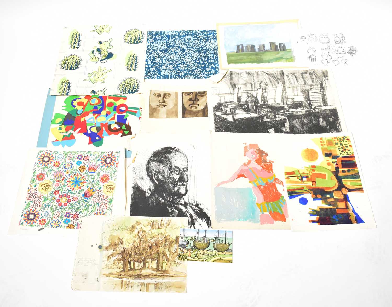 Lot 554 - COLIN FIFIELD (1940-2022); a c.1960s