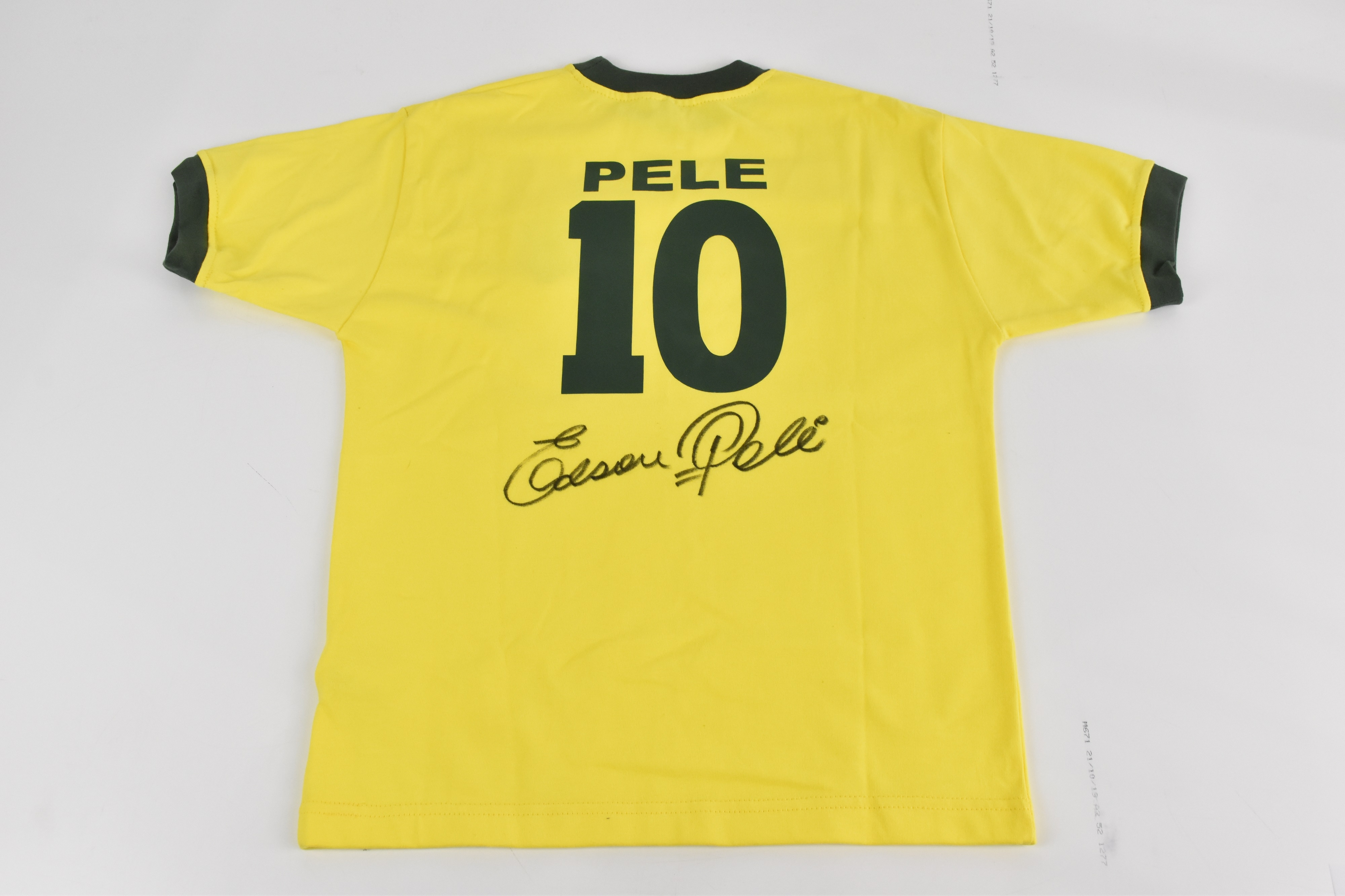 Lot 330 - BRAZIL; a 1970s retro style Pelé number 10
