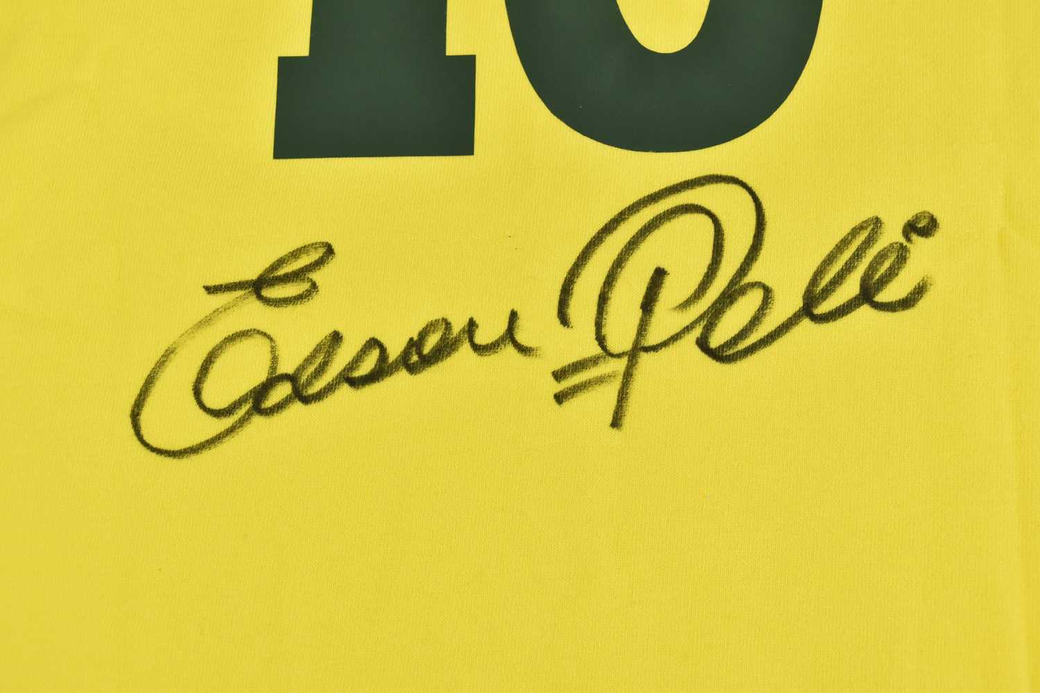 Lot 330 - BRAZIL; a 1970s retro style Pelé number 10