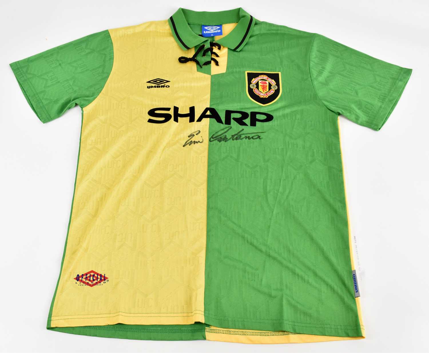 Lot 314 - ERIC CANTONA; a Newton Heath Manchester