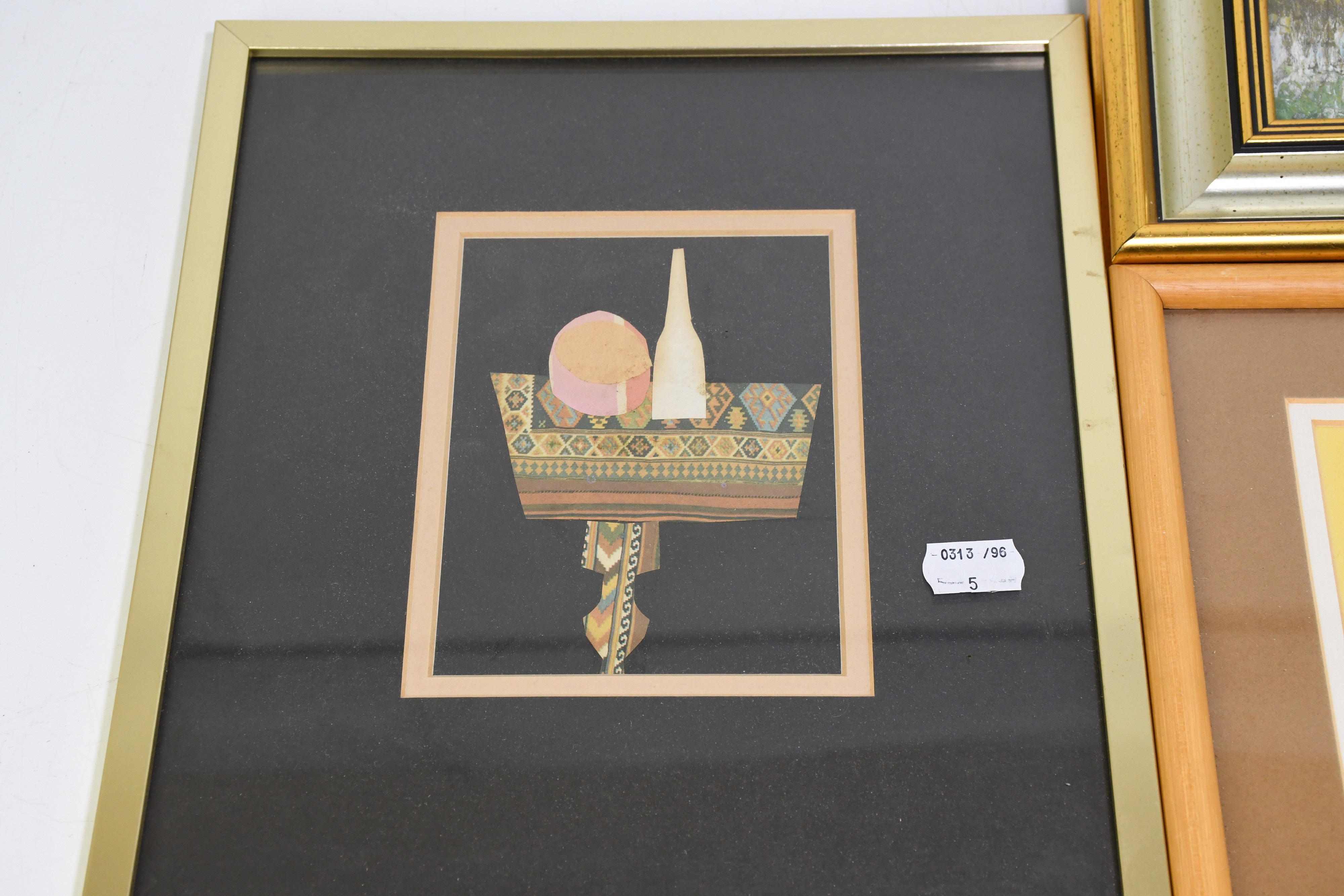 Lot 1286 - PETER OLIVER (1927-2006); oil on paper,