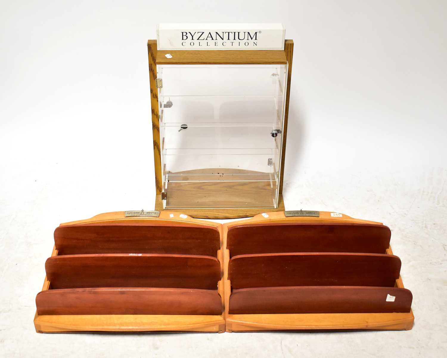 Lot 113 - A contemporary Byzantium Collection Perspex