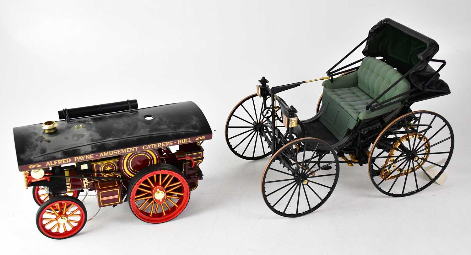 Lot 855 - Two boxed collectors' vehicles comprising a