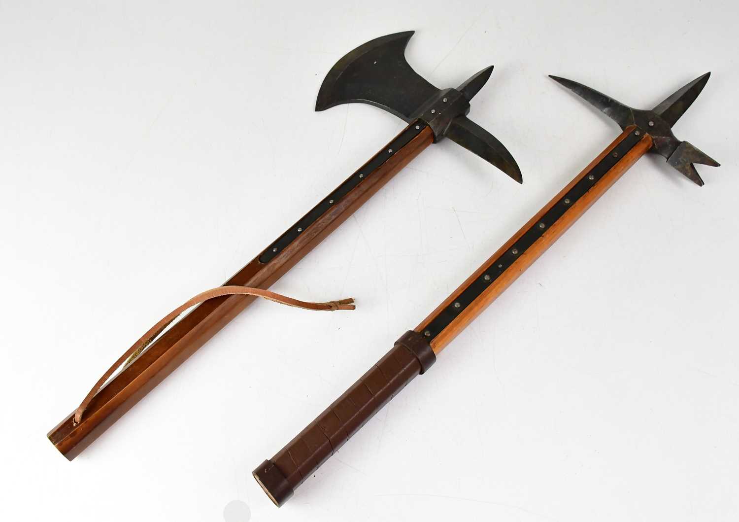 Lot 393 - RAVEN FORGE; a 'Medieval Warhammer' and a