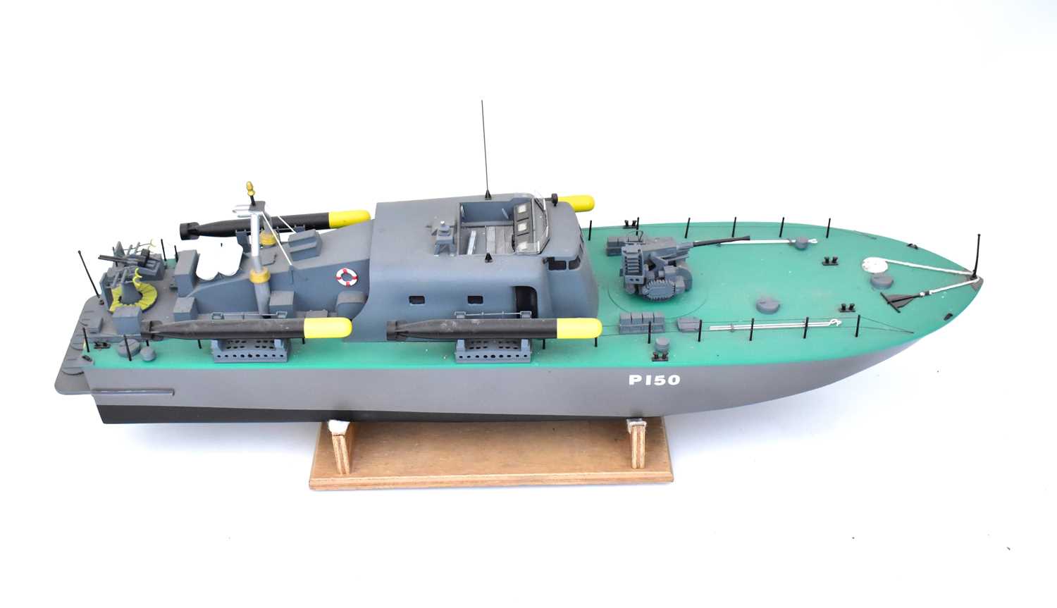 Lot 259 - P 150 VOSPER PERKAS; a model of a British