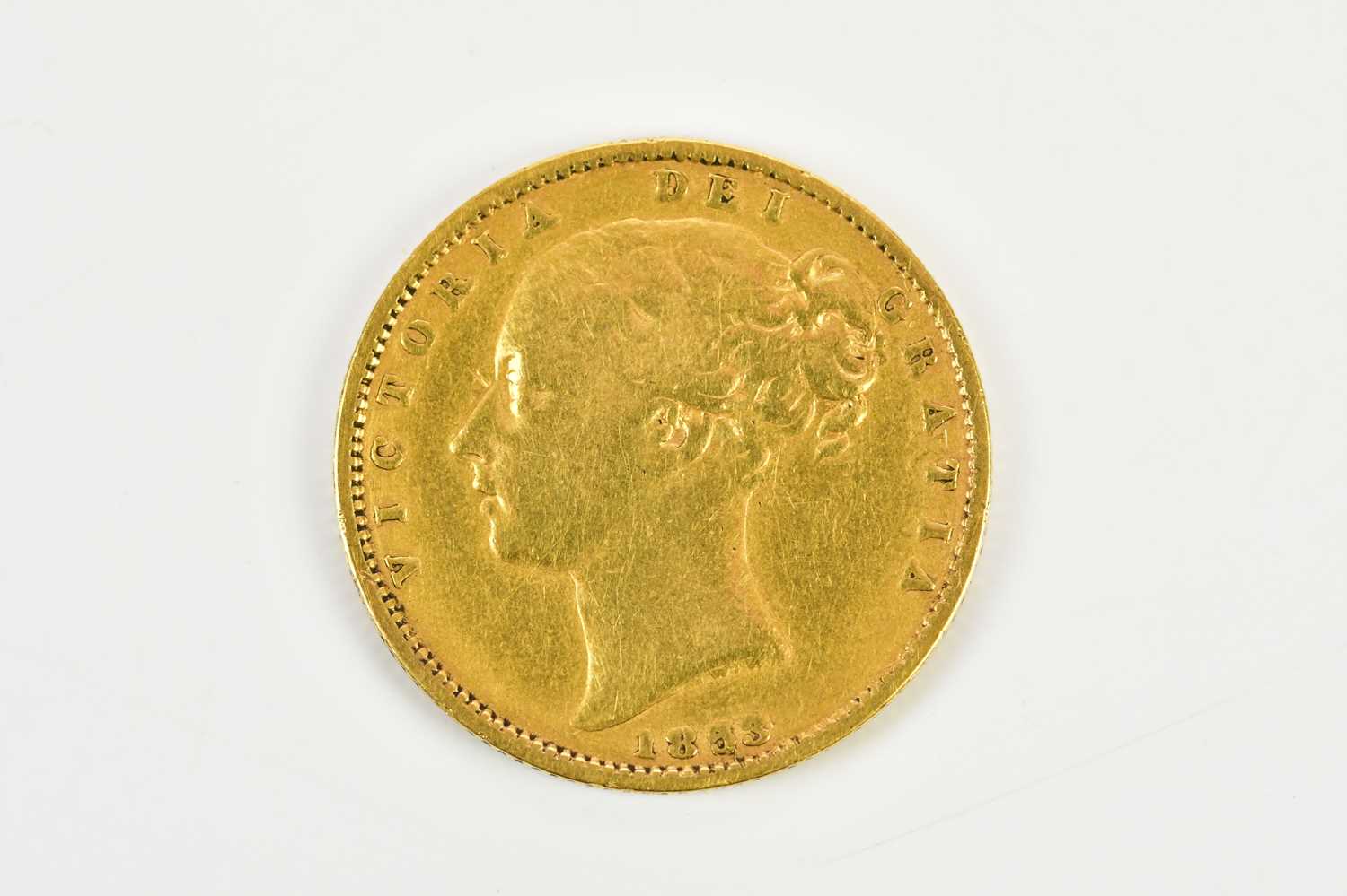 Lot 2548 - An early Victorian full sovereign, 1853,