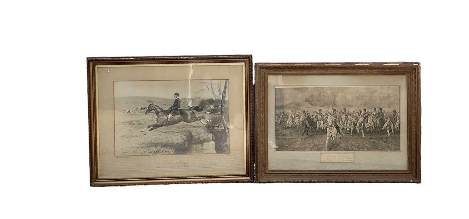 Lot 322 - A 19th century print, 'Scotland Forever!',