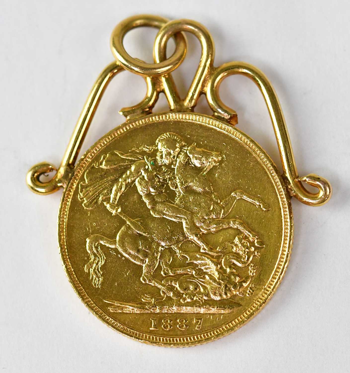 Lot 1184 - A Victorian full sovereign 1887, Jubilee