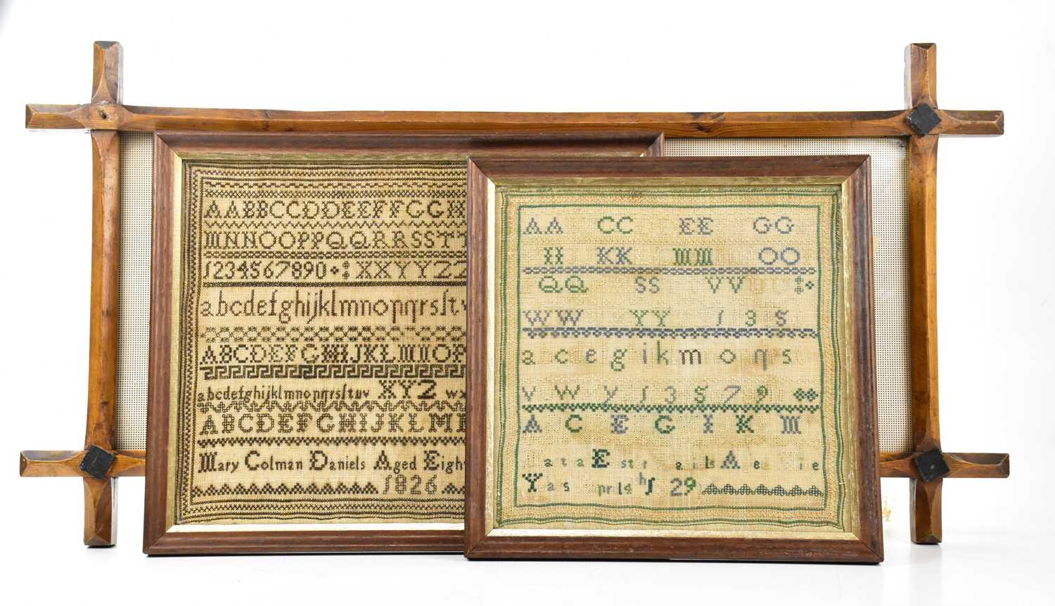 Lot 1551 - An early 19th century sampler work by Mary
