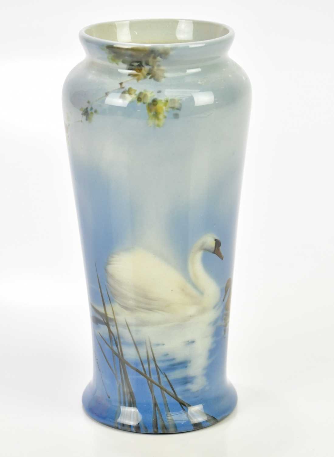 Lot 16 - F. HENRI FOR ROYAL DOULTON; an early Titanian