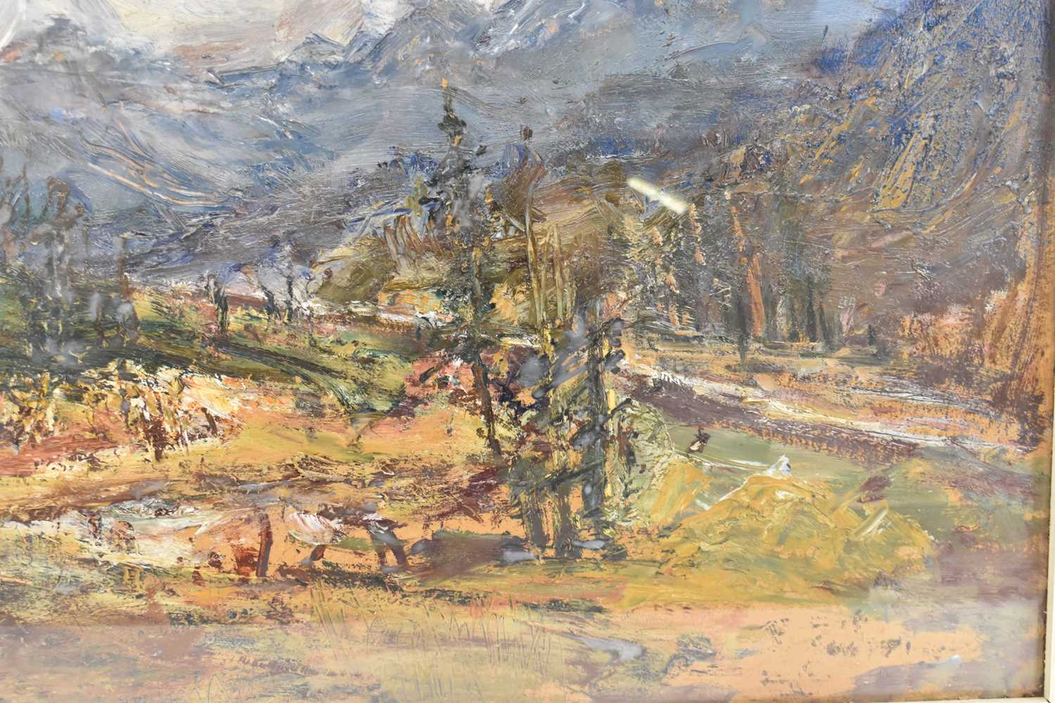 Lot 212 - HANS HEIDER (1861-1947); oil on board,