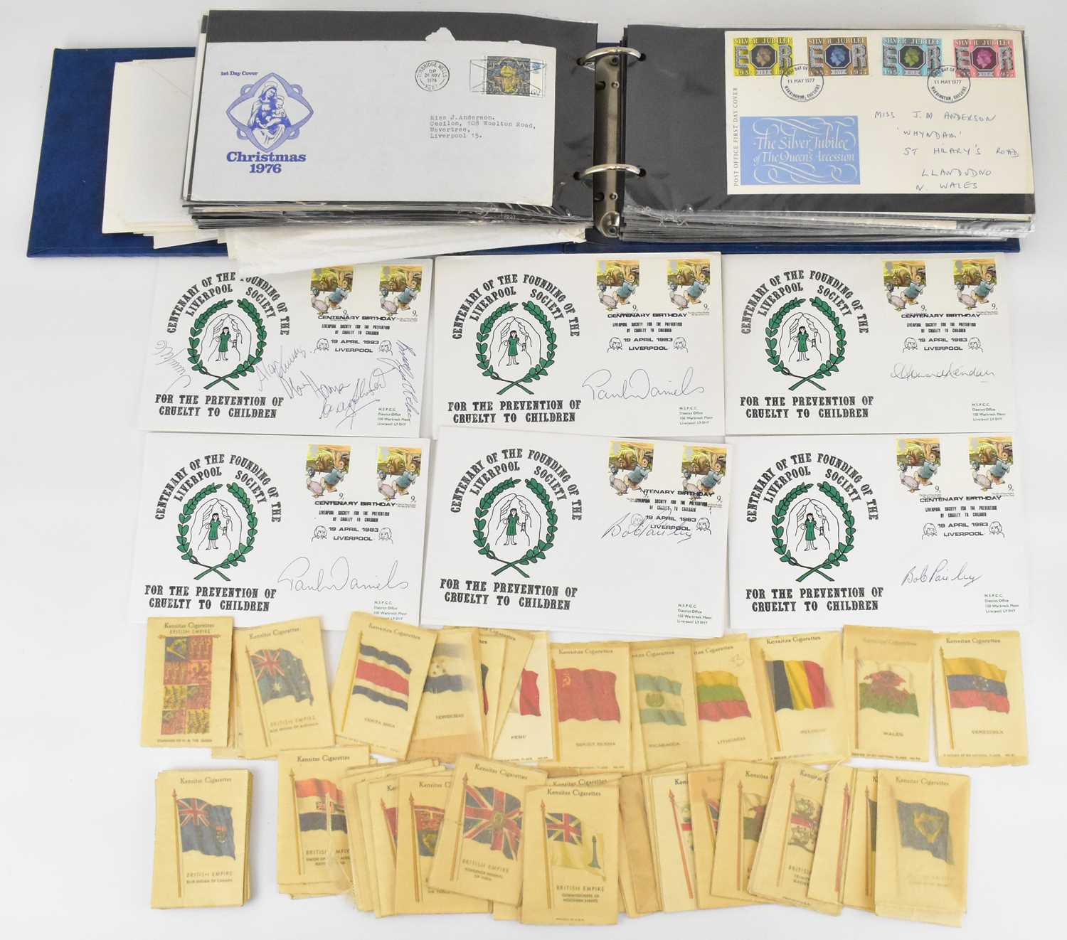 Lot 582 - Various signed first day covers