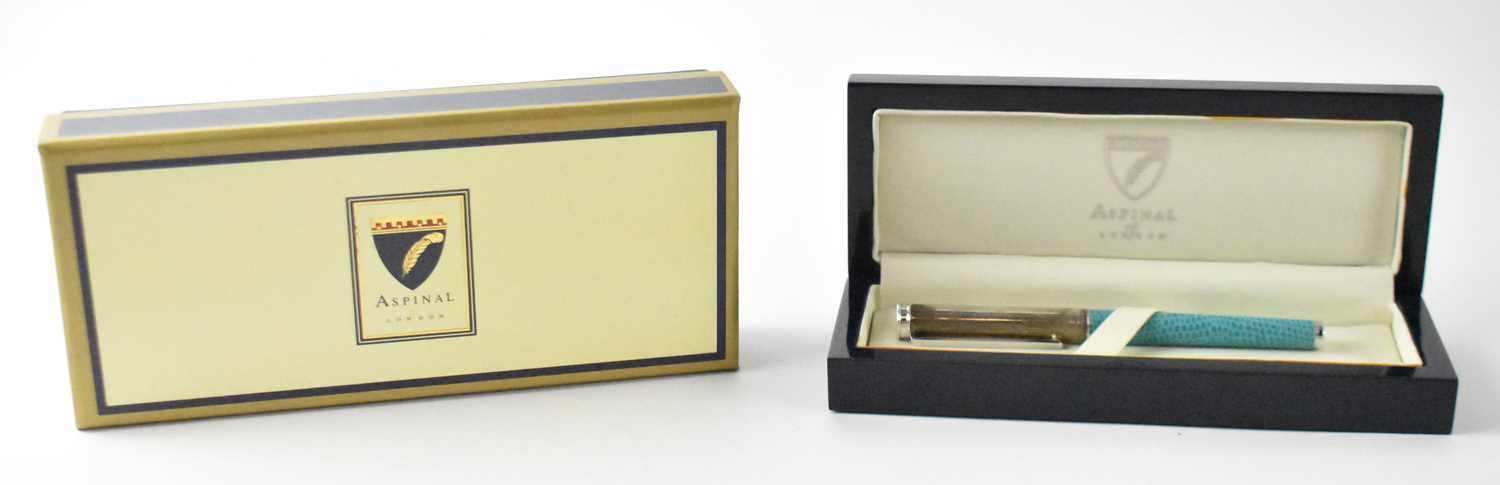 Lot 341 - ASPINAL OF LONDON; a 925 hallmarked silver