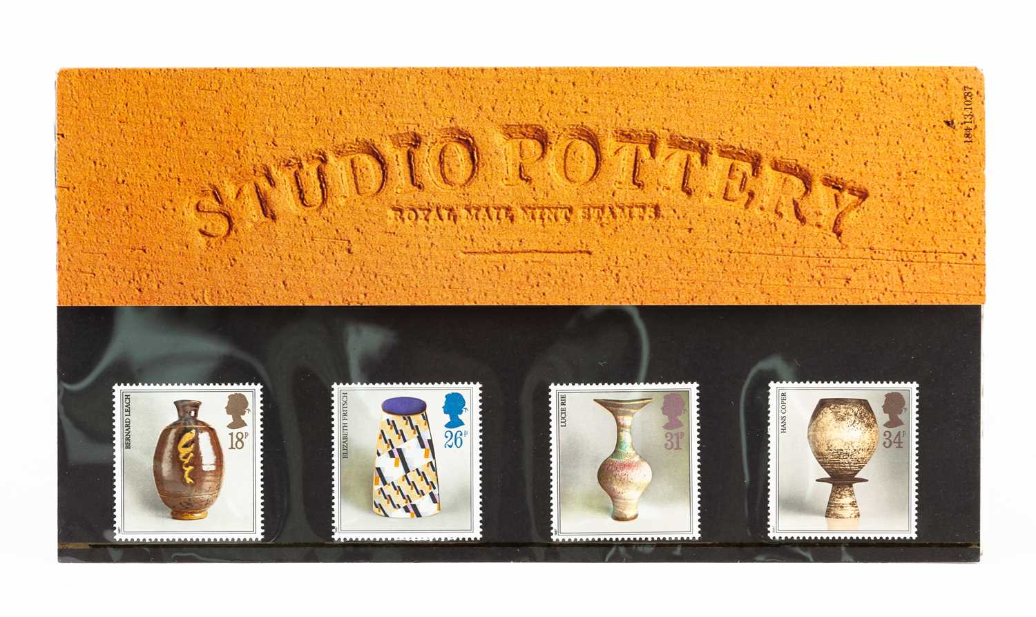 Lot 831 - 'Studio Pottery', a presentation pack of