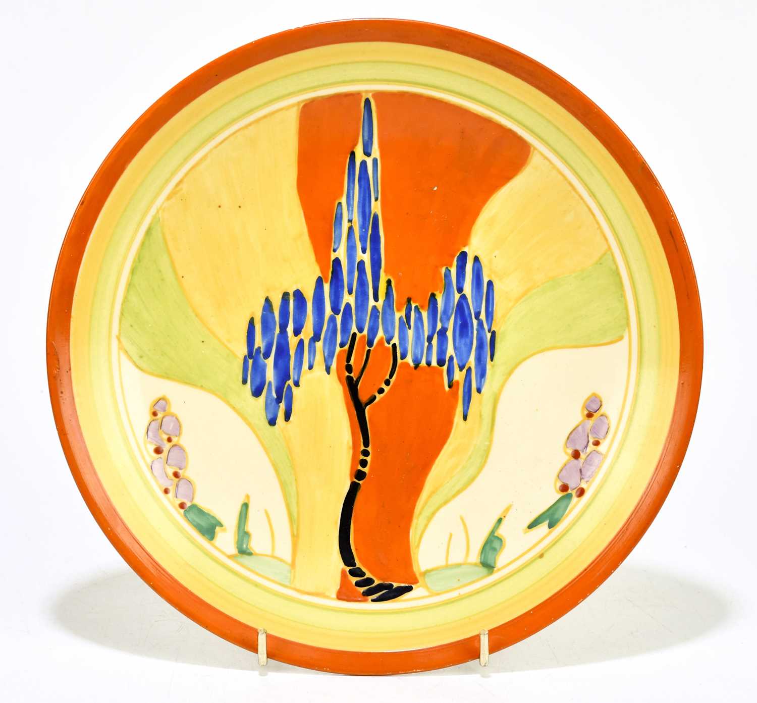 Lot 209 - CLARICE CLIFF; a 'Windbells' pattern