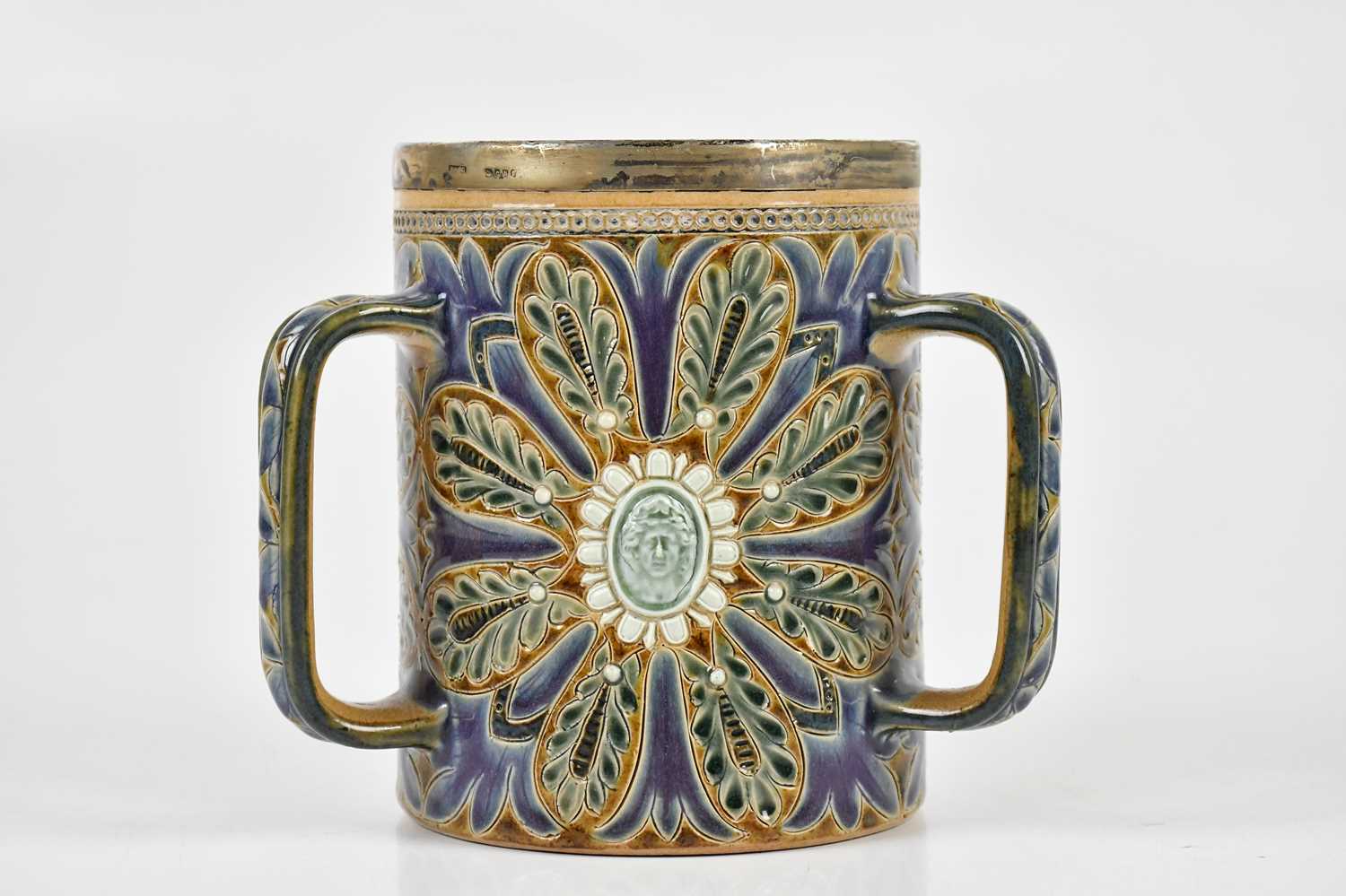 Lot 1 - FRANK BUTLER FOR DOULTON LAMBETH; a late 19th