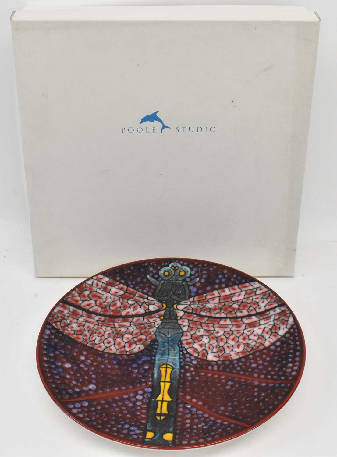 Lot 486 - POOLE STUDIO; a limited edition dragonfly