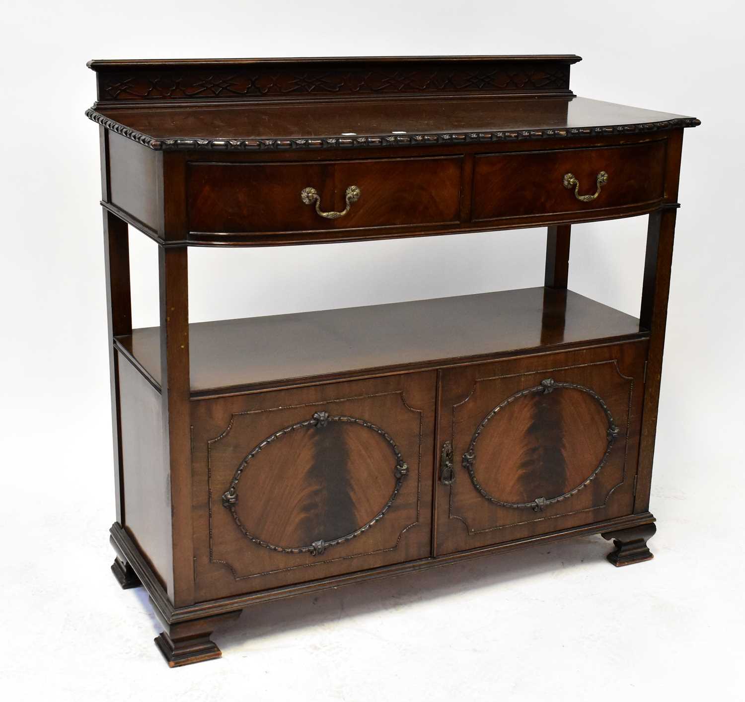 Lot 72 - WILLIAM WHITELEY LTD; an Edwardian mahogany