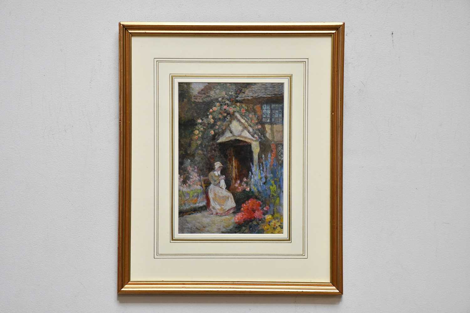 Lot 1565 - DAVID WOODLOCK (1842-1929); watercolour,