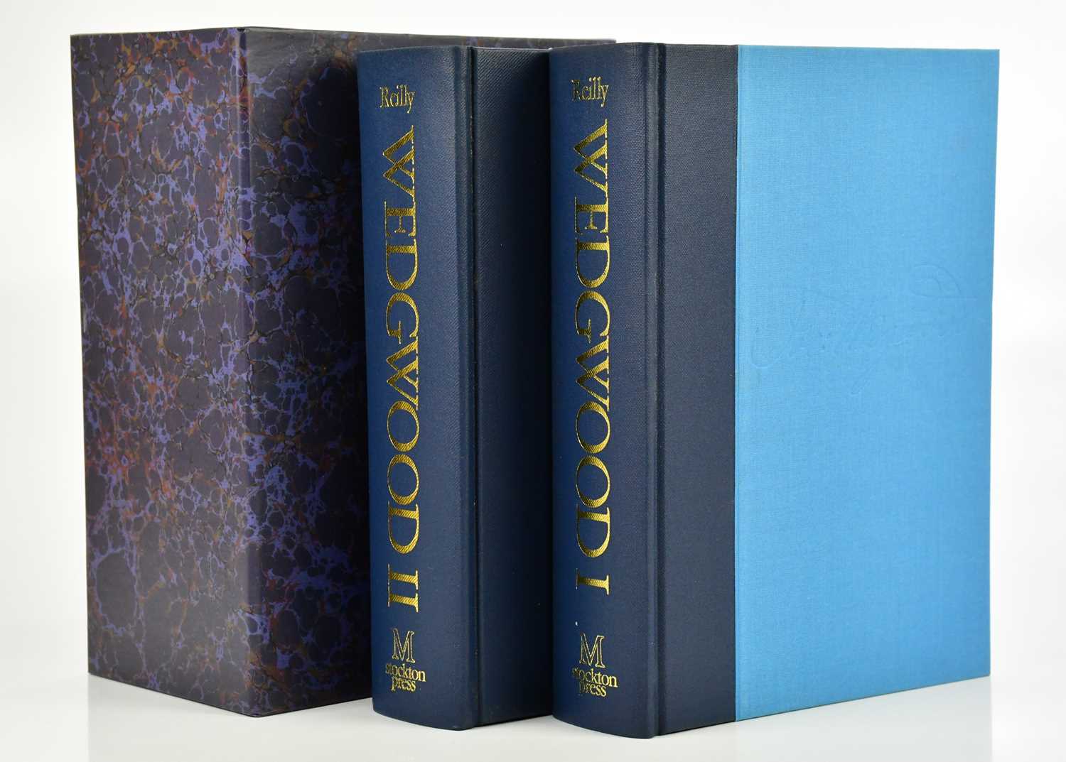 Lot 368 - REILLY (R), WEDGWOOD, 2 vols, black and