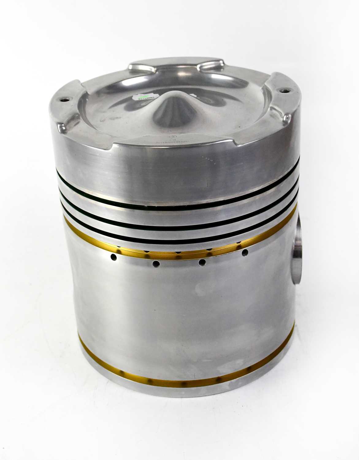 Lot 141 - A c.1960s aluminium piston from Ruston